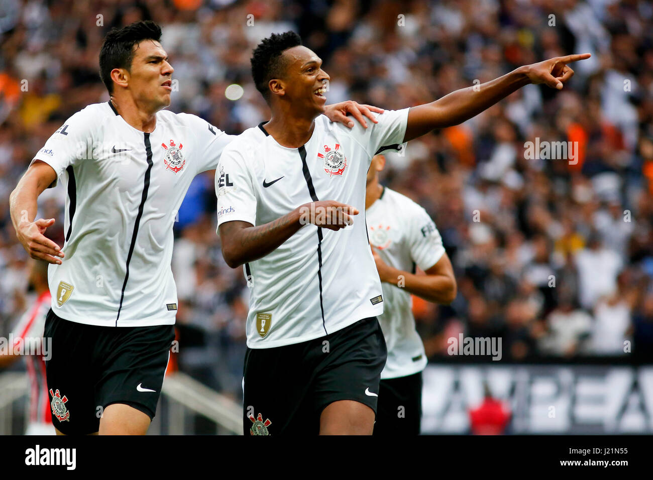 Sao Paulo, Brazil. 23rd Apr, 2017. CORINTHIANS X SÃO PAULO FC ...