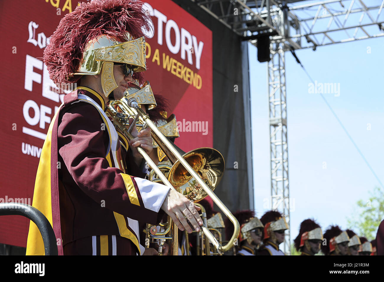 Usc marching band hi-res stock photography and images - Alamy