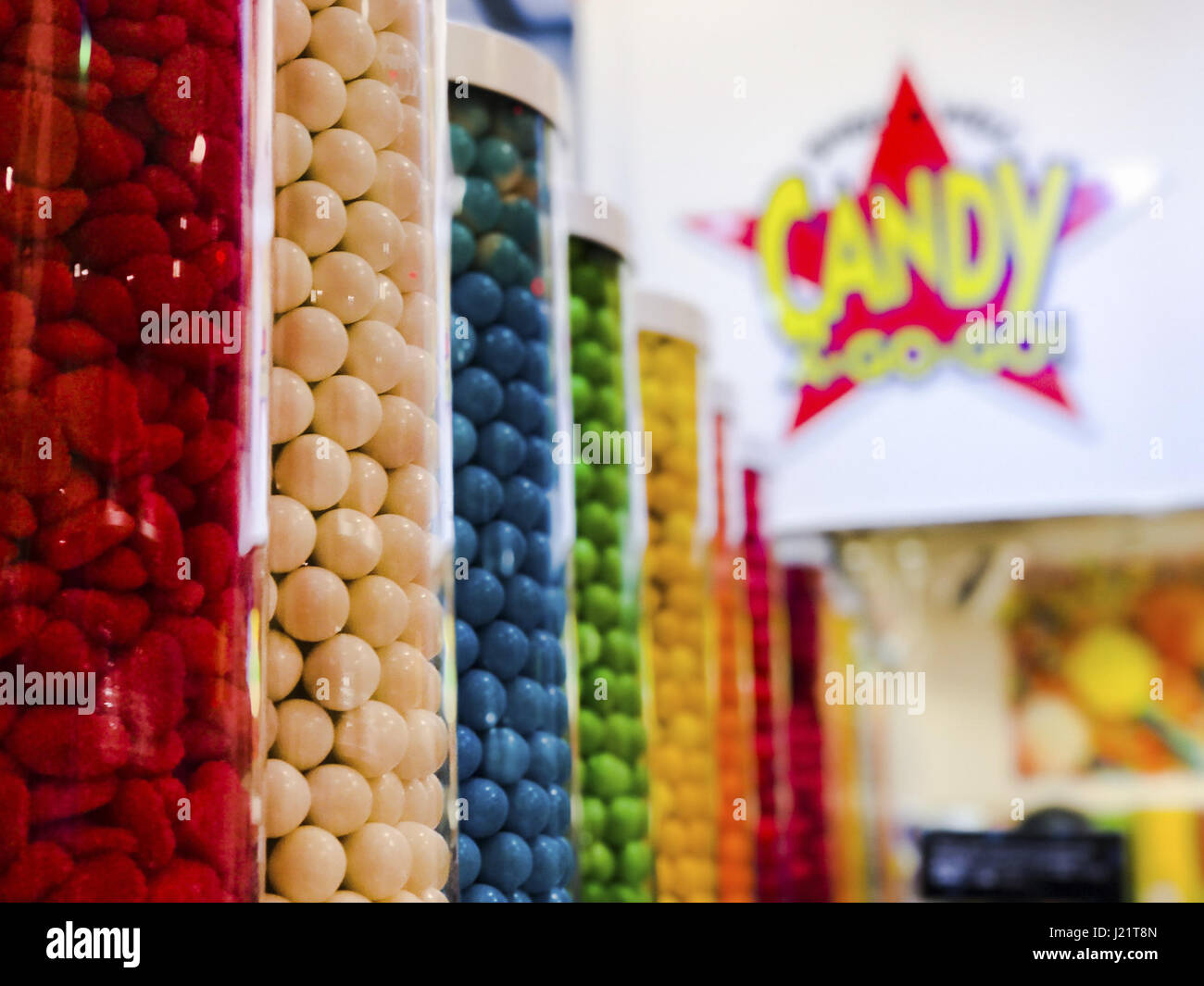Tokyo, Japan. 23rd Apr, 2017. A go go candy shop in Harajuku Tokyo ...