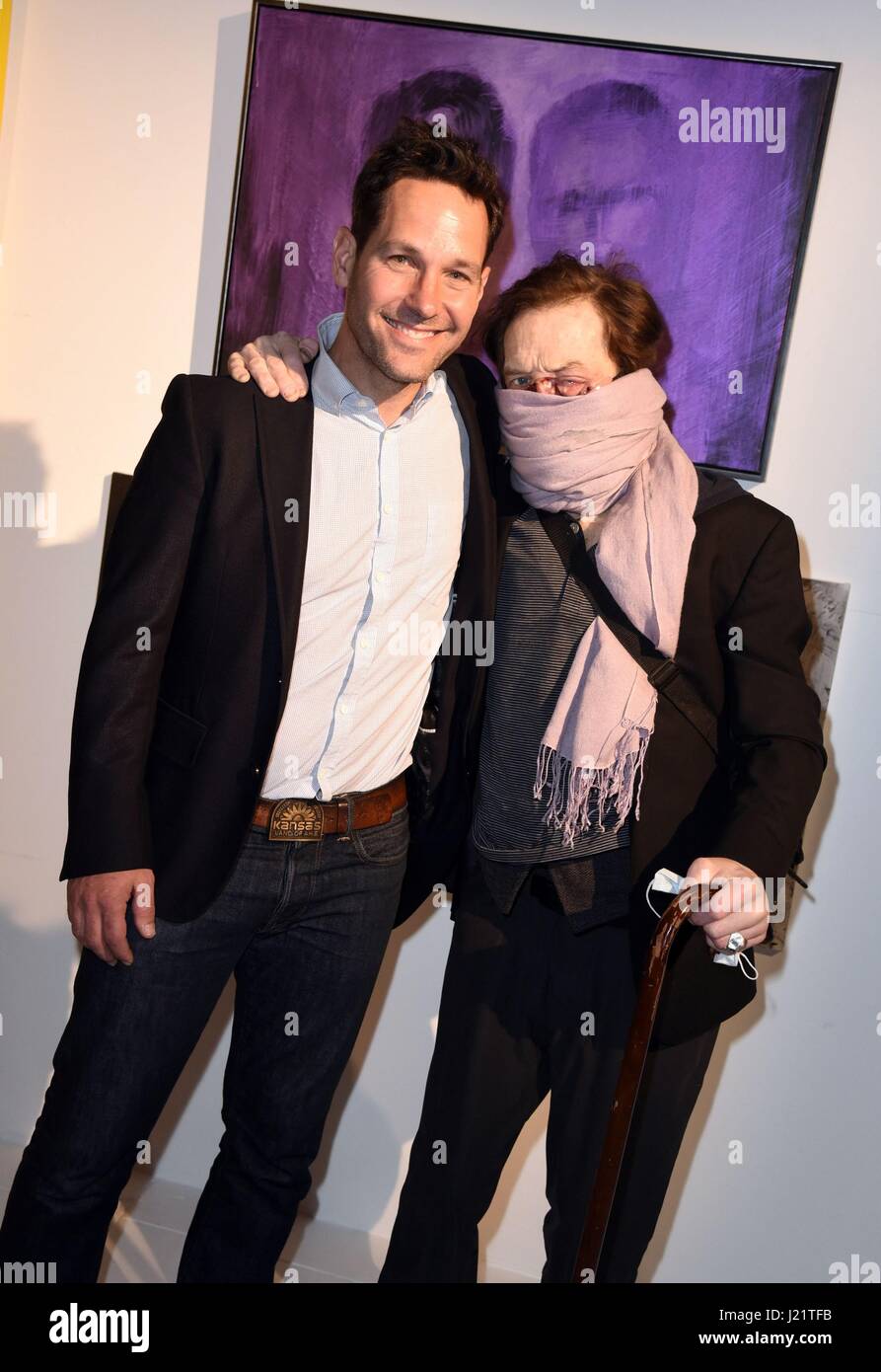 New York, NY, USA. 23rd Apr, 2017. Paul Rudd, Richard Hambleton in ...
