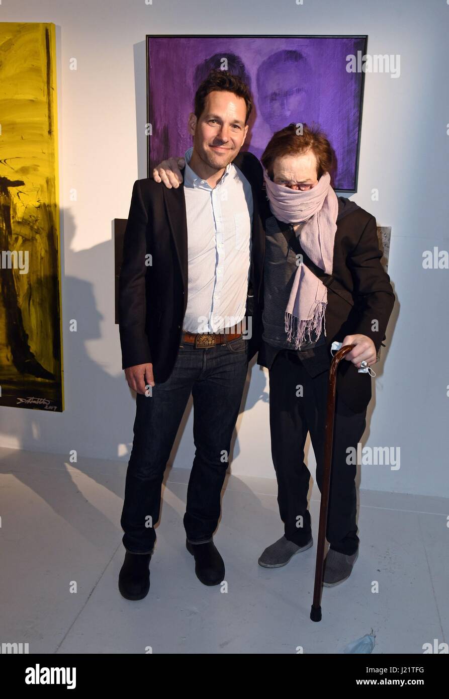 New York, NY, USA. 23rd Apr, 2017. Paul Rudd, Richard Hambleton in ...