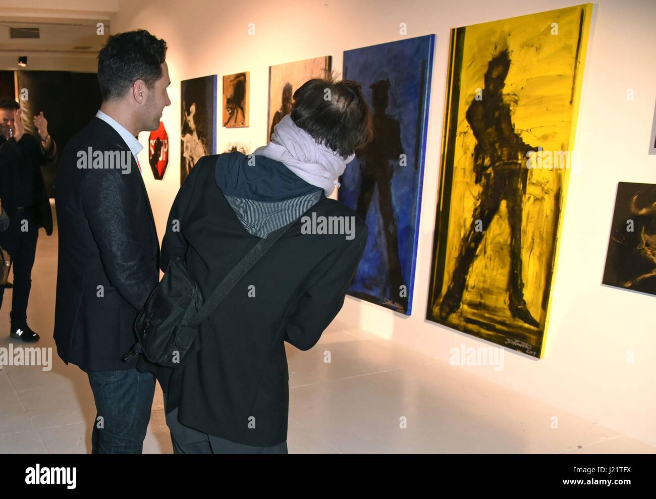 New York, NY, USA. 23rd Apr, 2017. Paul Rudd, Richard Hambleton in ...