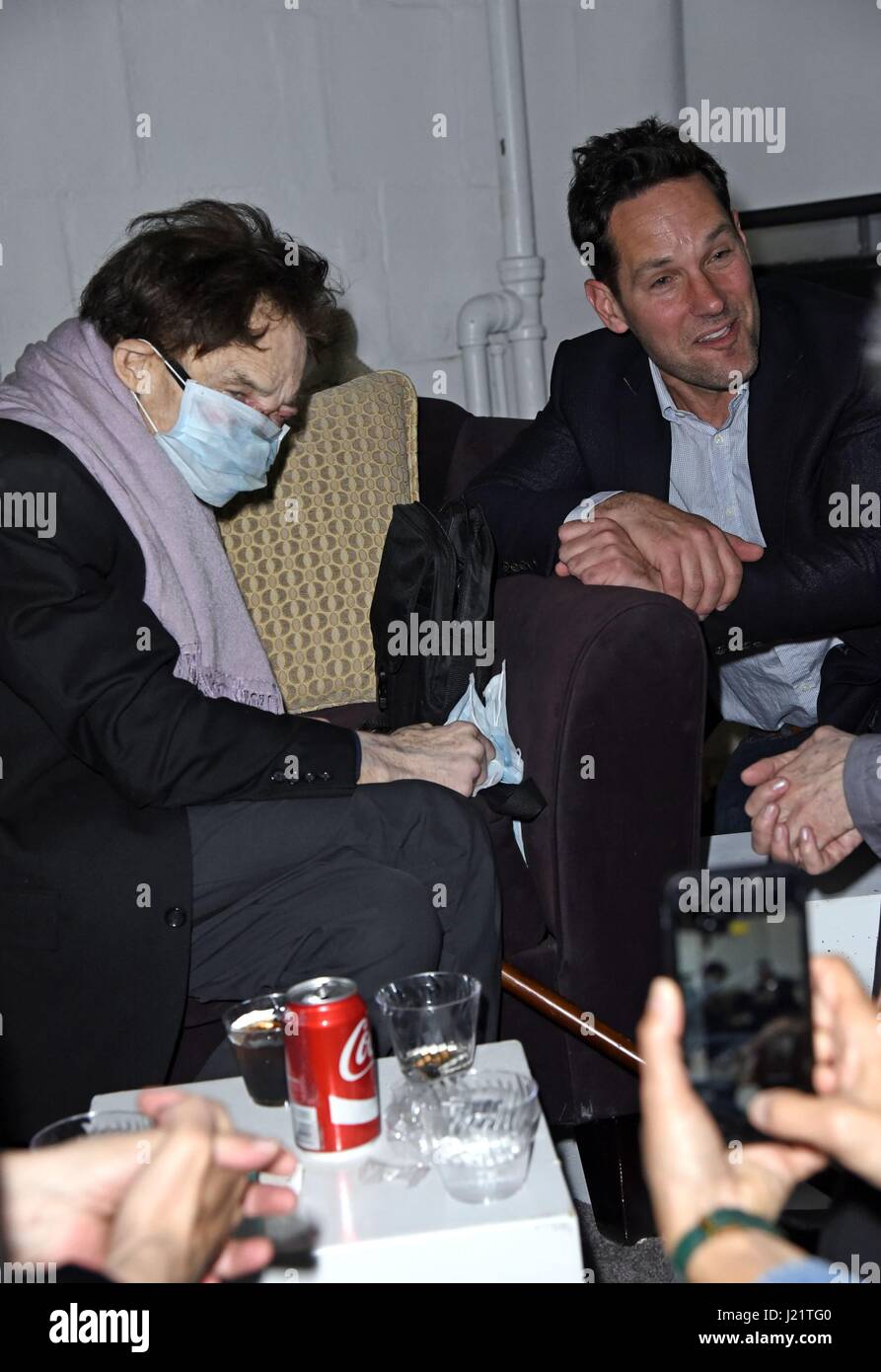 New York, NY, USA. 23rd Apr, 2017. Paul Rudd, Richard Hambleton in ...