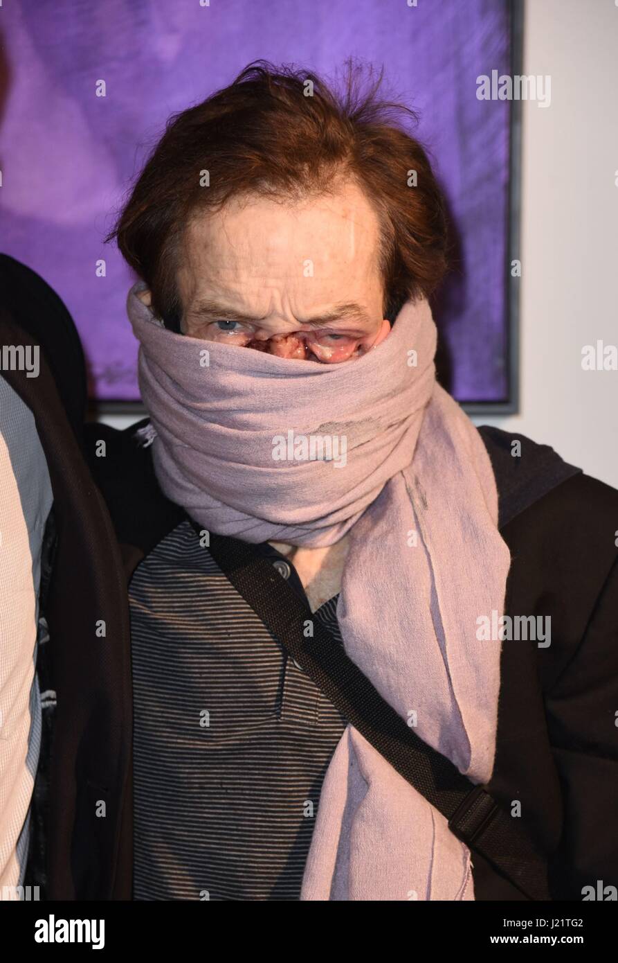 New York, NY, USA. 23rd Apr, 2017. Richard Hambleton in attendance for ...