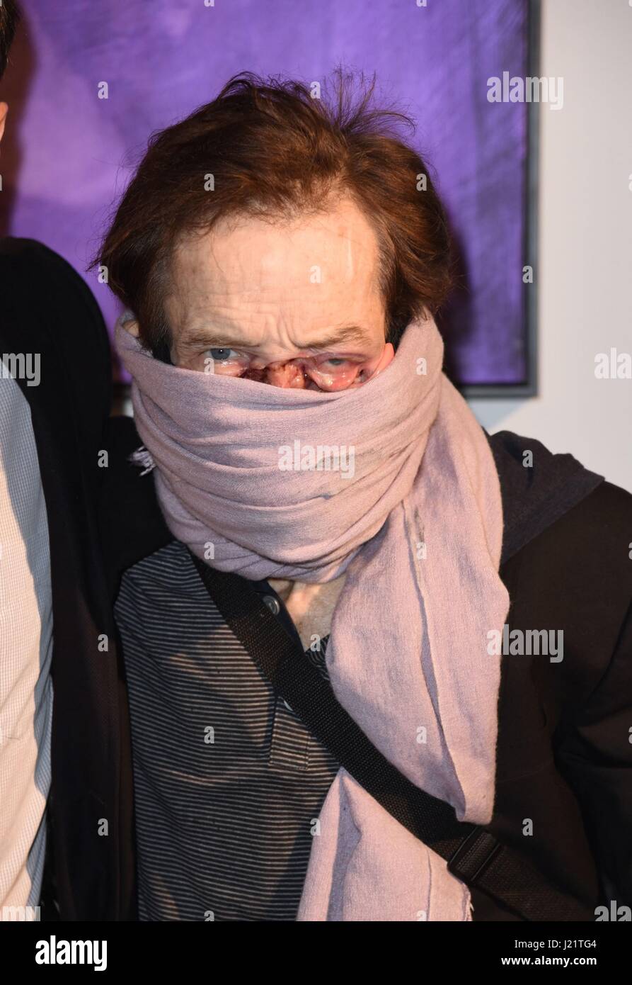 New York, NY, USA. 23rd Apr, 2017. Richard Hambleton in attendance for ...