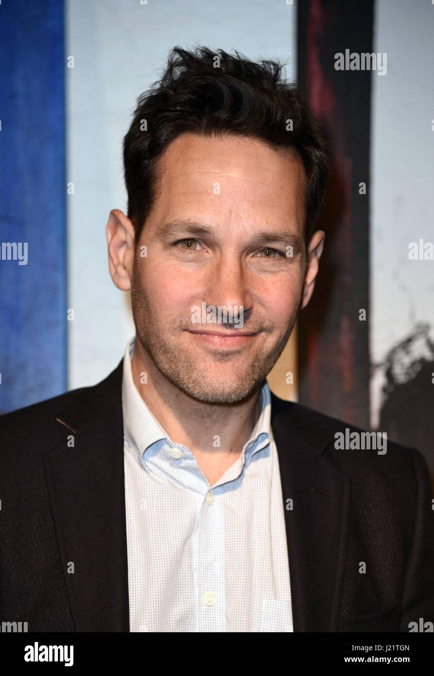 New York, NY, USA. 23rd Apr, 2017. Paul Rudd in attendance for Red ...
