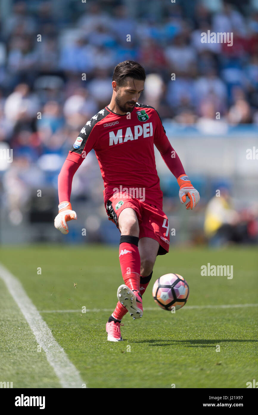 Reggio Emilia, Italy. 23rd Apr, 2017. Andrea Consigli (Sassuolo ...