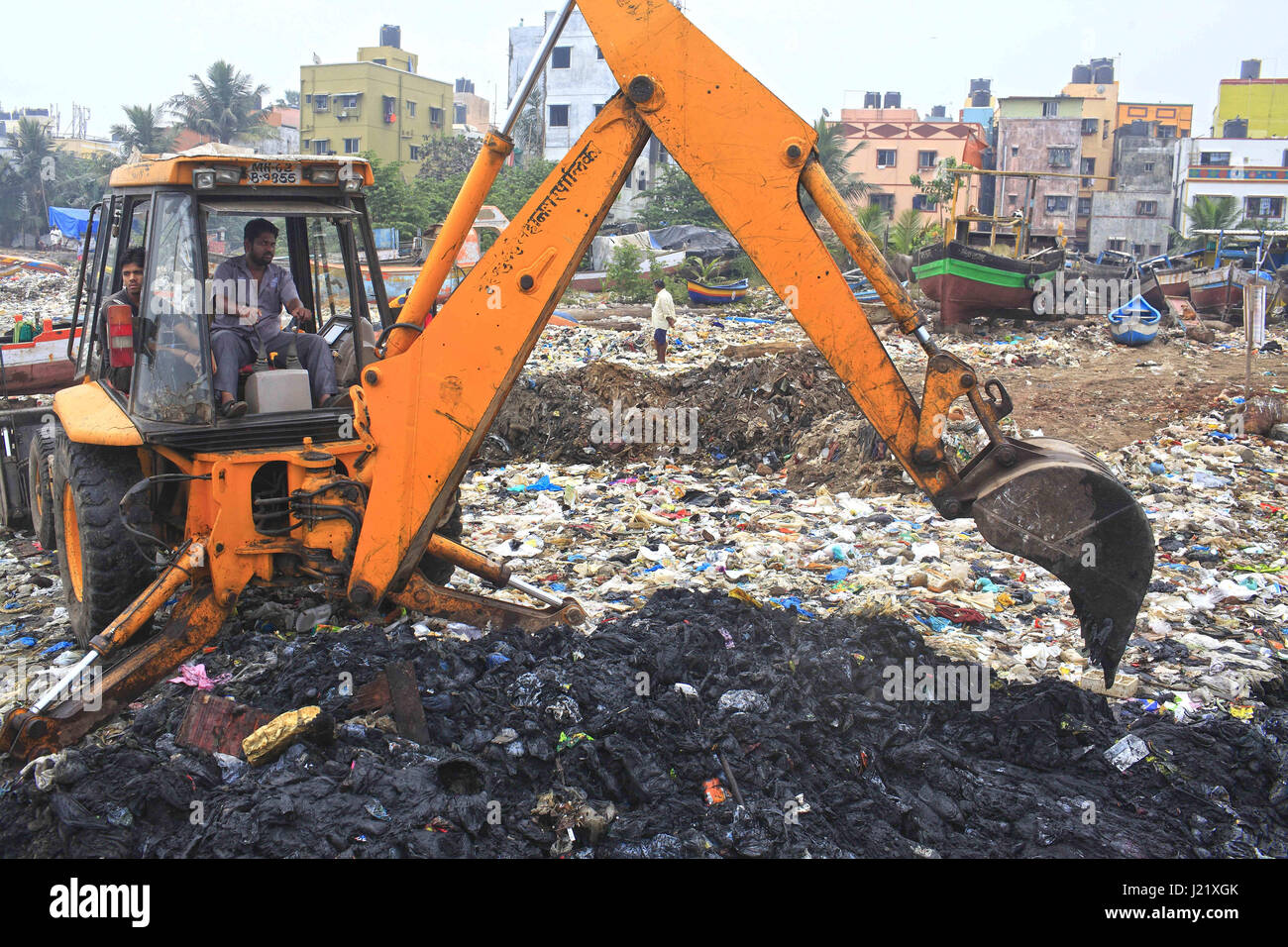 Mumbai coastal road project hi-res stock photography and images - Alamy