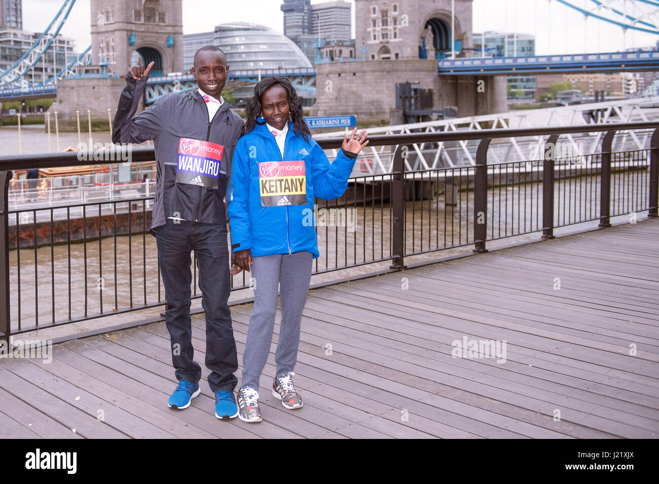 Runners london marathon record hi-res stock photography and images - Alamy