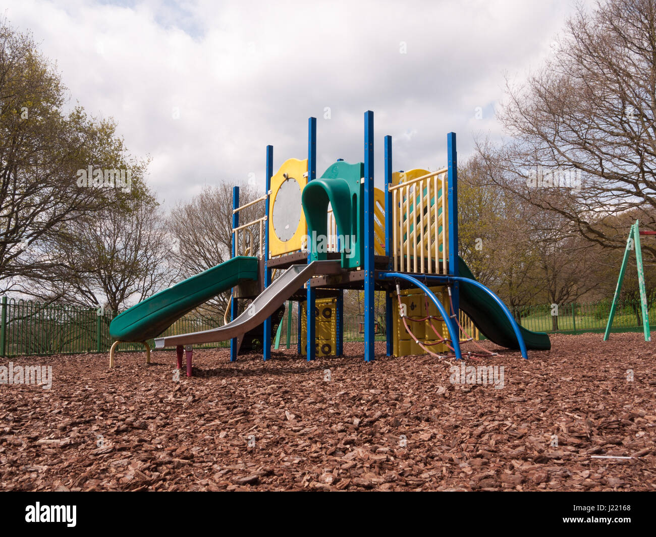 A Children Playground Climbing Frame Multicolored and with various ...