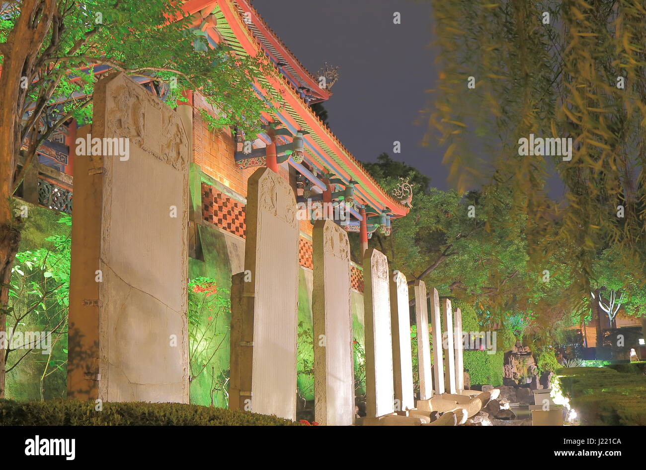 Historical architecture of Chihkan Tower in Tainan Taiwan Stock Photo ...