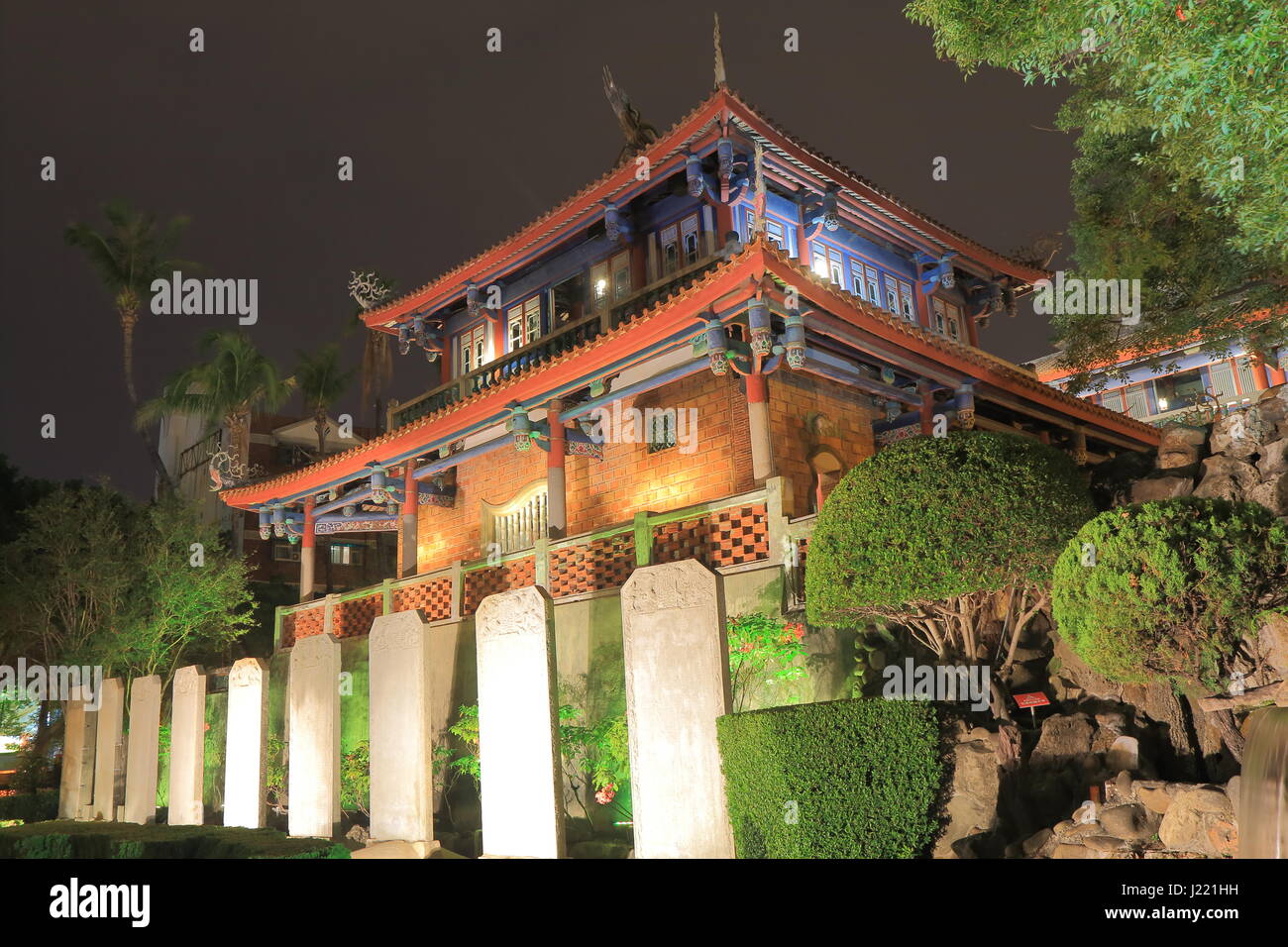 Historical architecture of Chihkan Tower in Tainan Taiwan Stock Photo ...