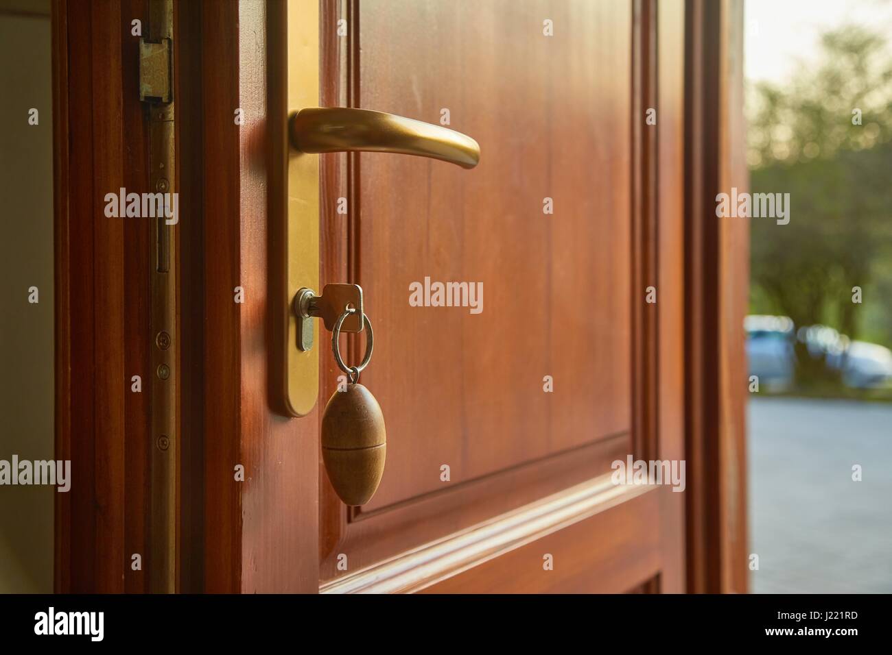 Front Door Open Stock Photo - Alamy