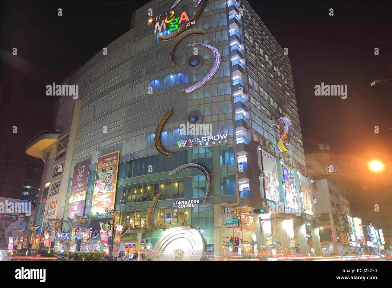 People visit Far Eastern department store in Tainan Taiwan. Far Eastern ...