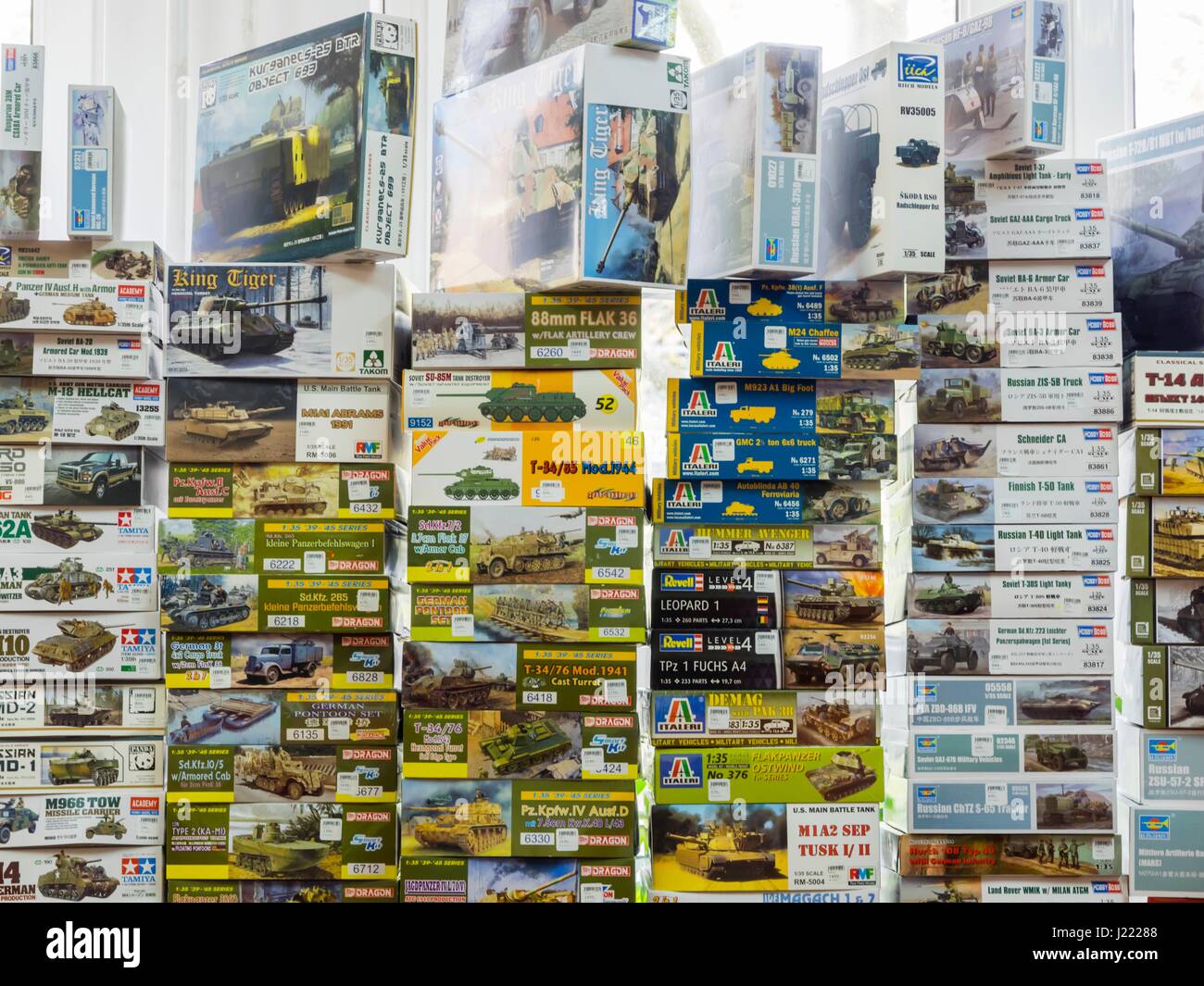 Tank model box hi-res stock photography and images - Alamy