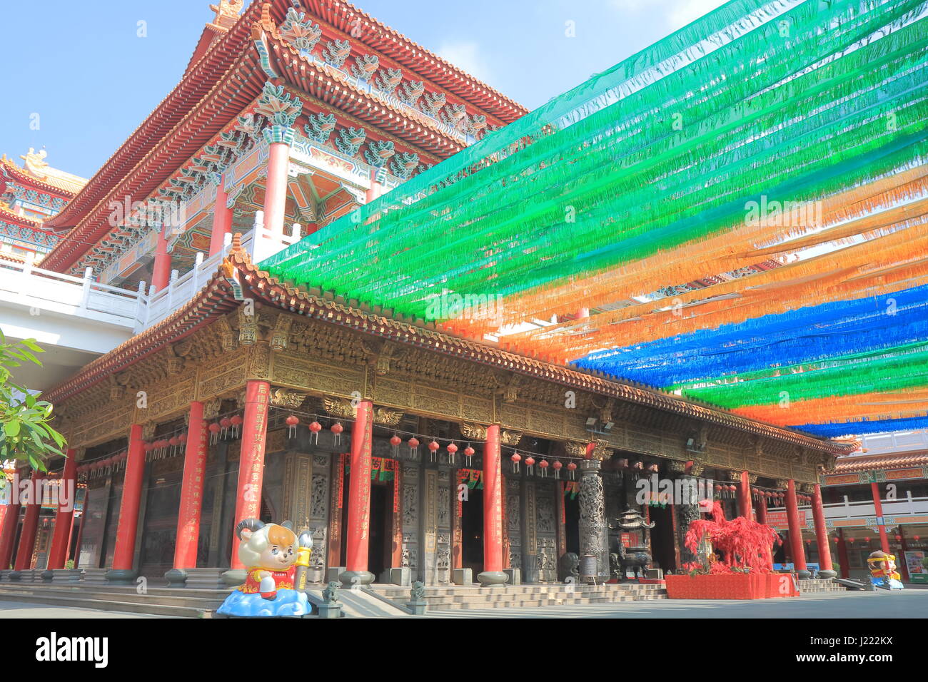 Orthodox Luerhmen Sheng Mu Miao temple Tainan Taiwan Stock Photo - Alamy