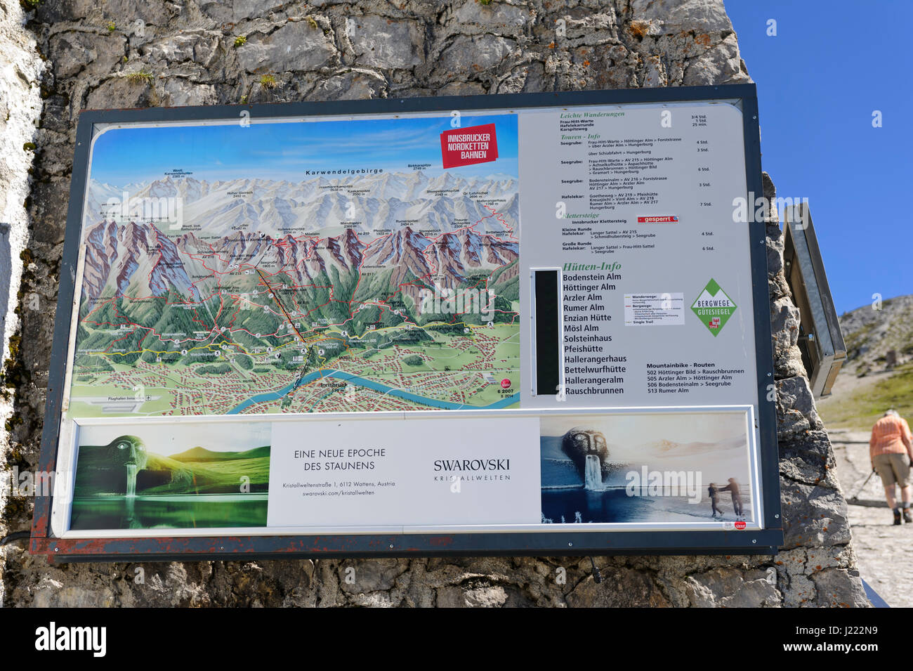 Innsbruck map hi-res stock photography and images - Alamy
