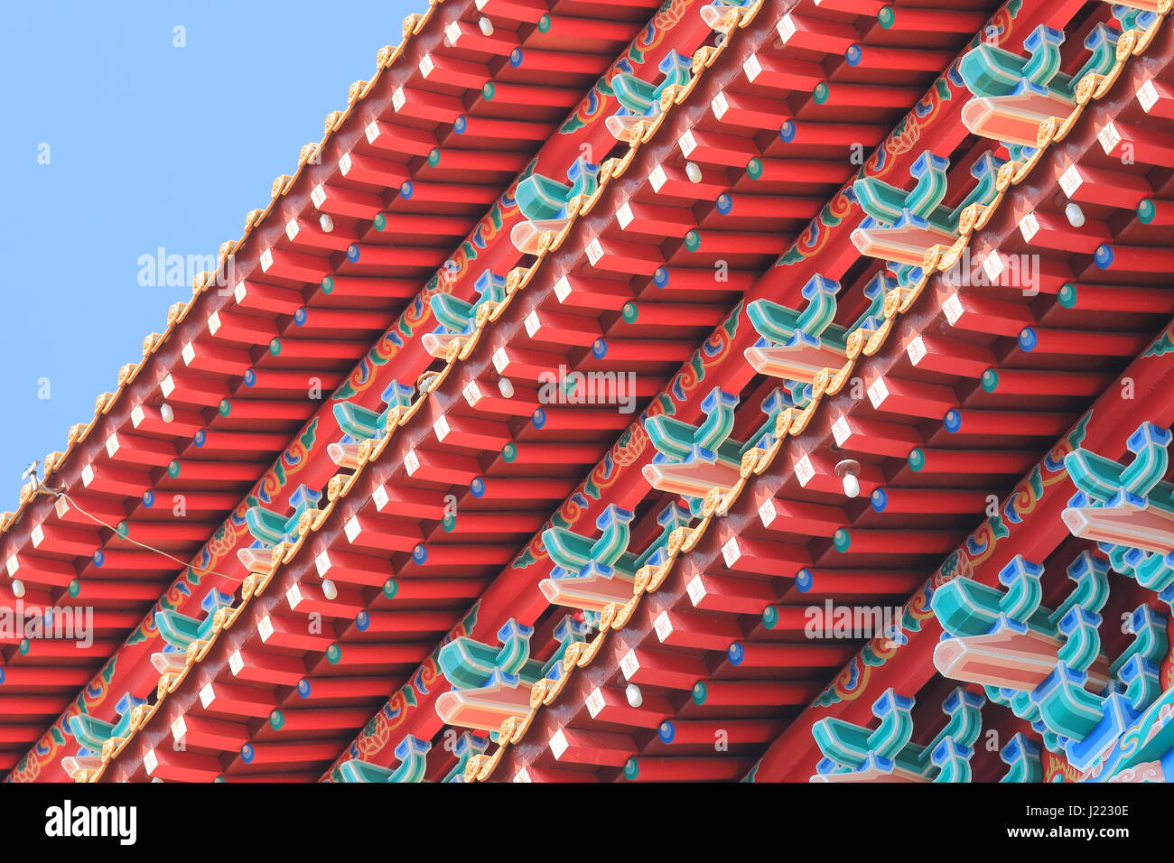 Roof structure with chinese design hi-res stock photography and images ...