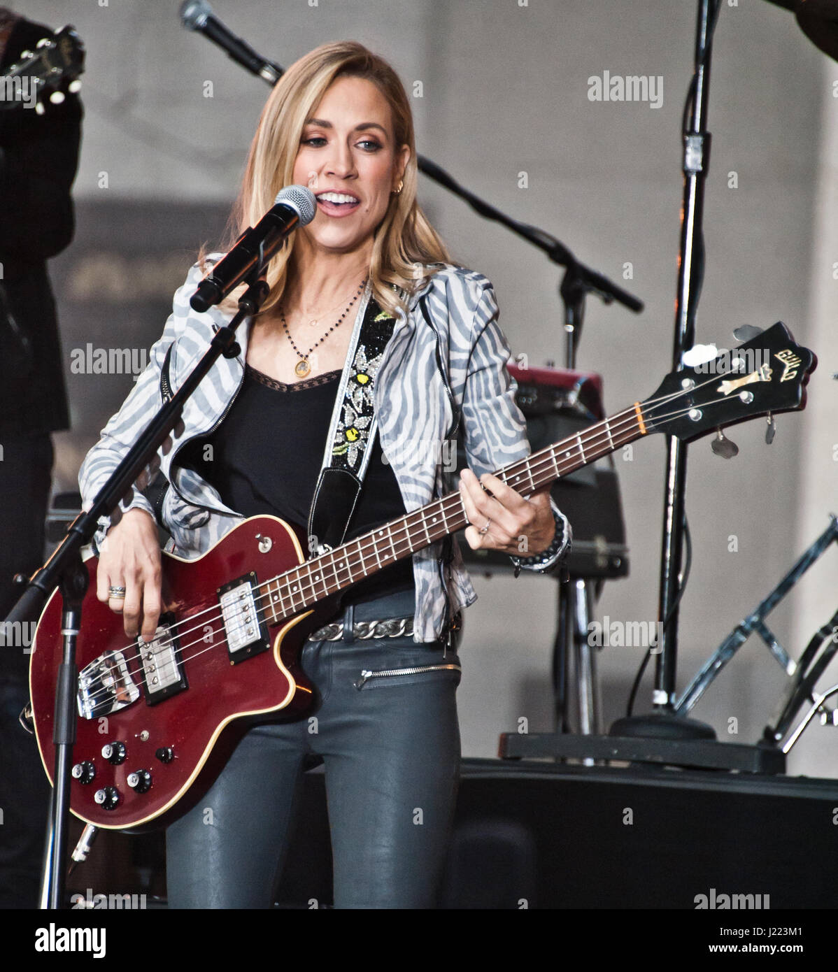 New York, NY, USA. 19th April, 2017. Sheryl Crow Performs on NBC's ...