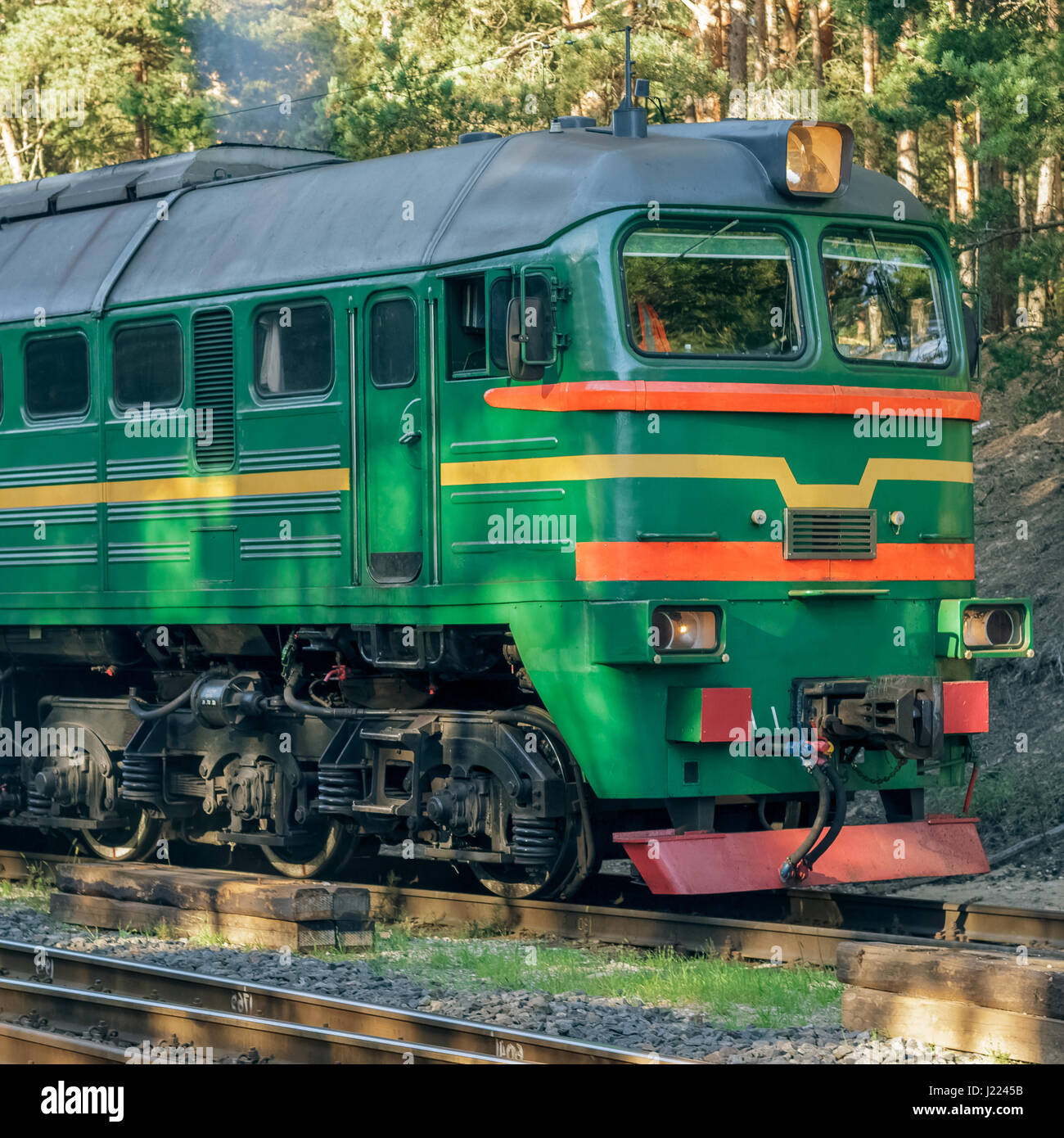 Cargo locomotive hi-res stock photography and images - Alamy