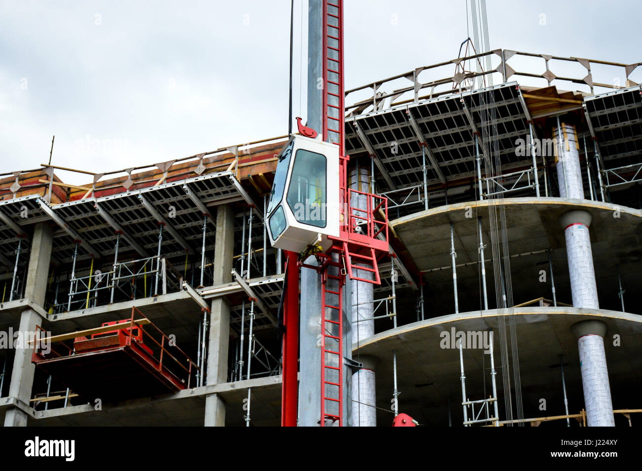 Construction site in Montreal, Canada Stock Photo - Alamy