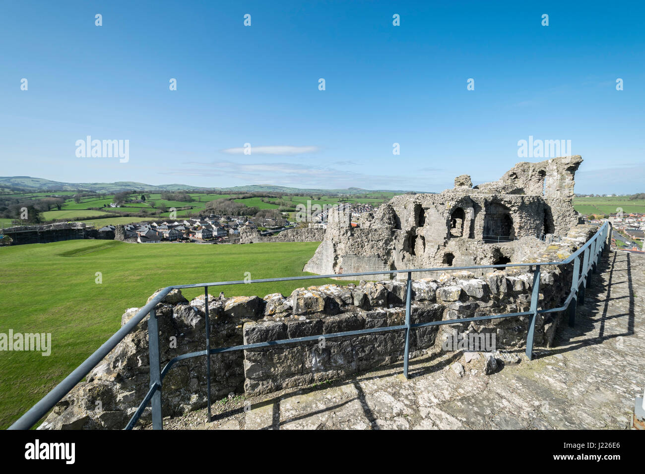 Denbigh castle hi-res stock photography and images - Alamy