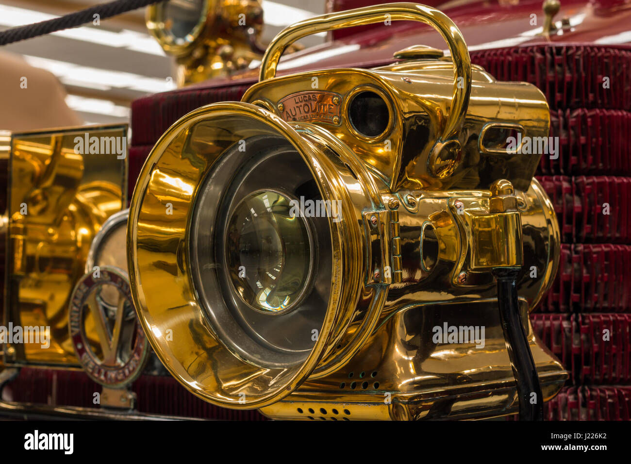 Brass headlamp hi-res stock photography and images - Alamy