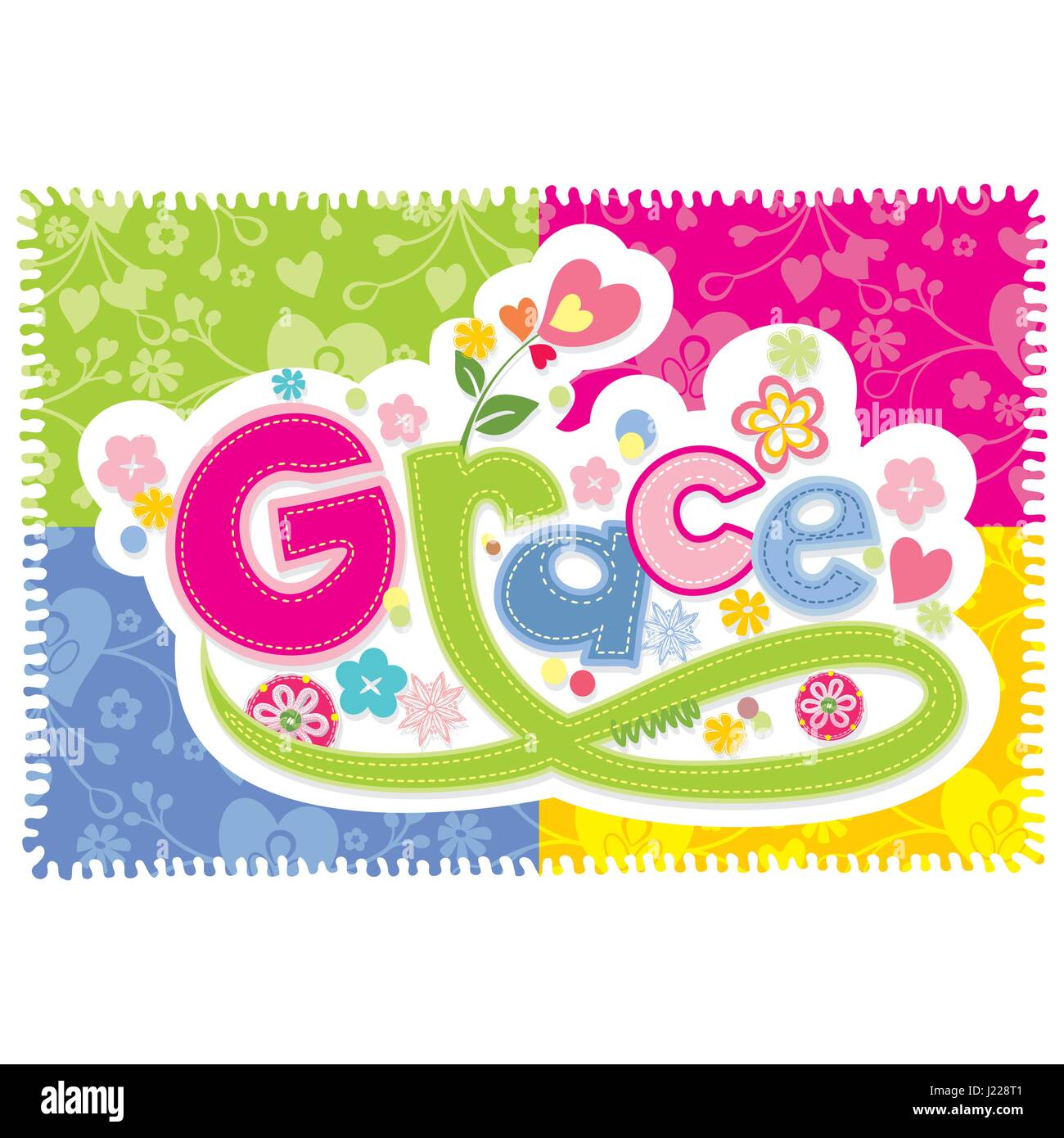 Law and grace Stock Vector Images - Alamy