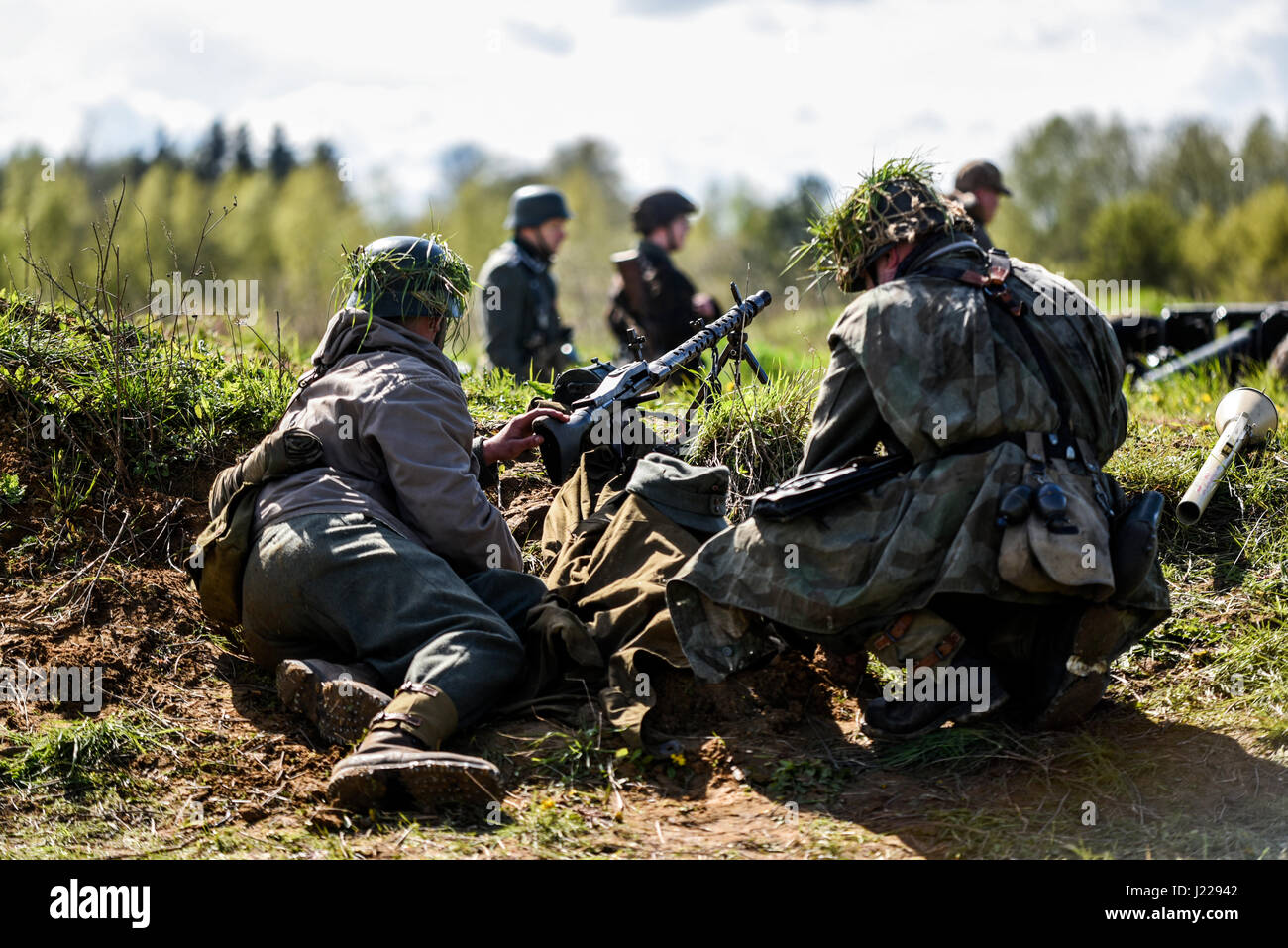 Military historical reconstruction hi-res stock photography and images ...