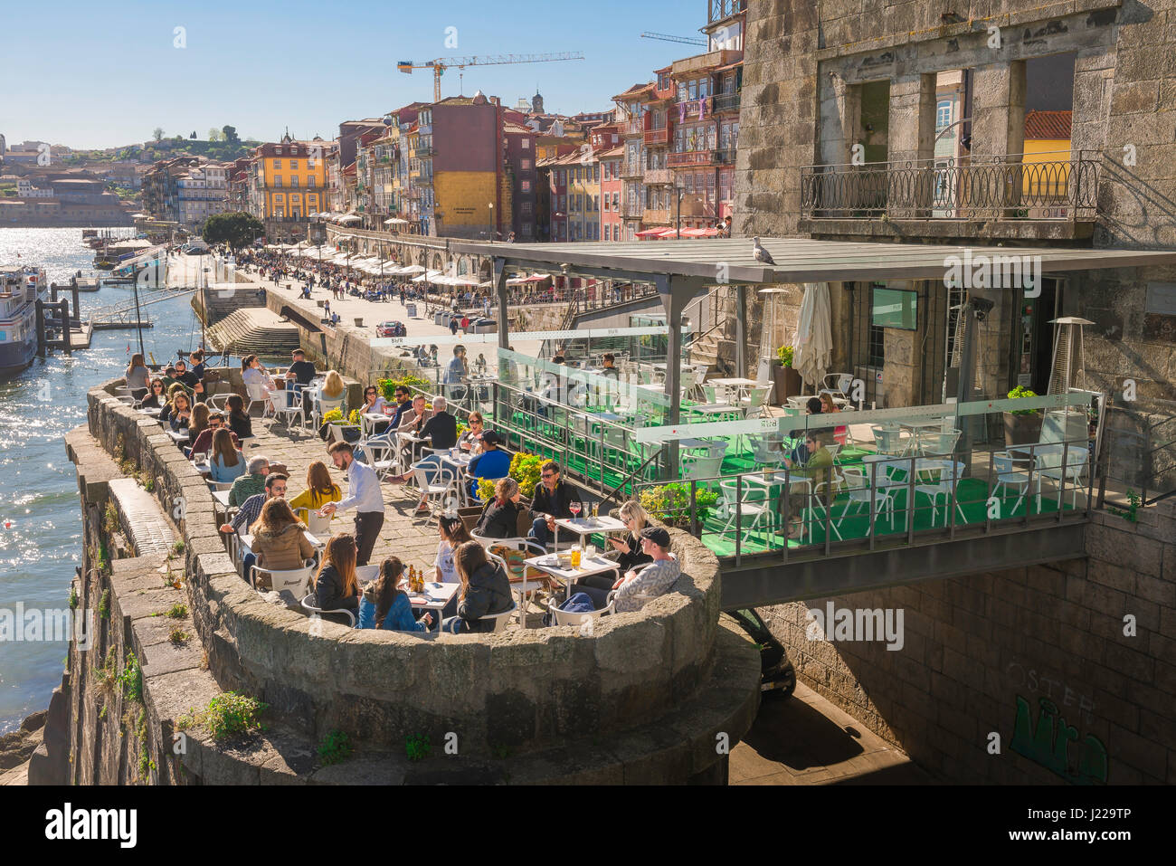 Portugal Cafe Restaurant Porto High Resolution Stock Photography and ...