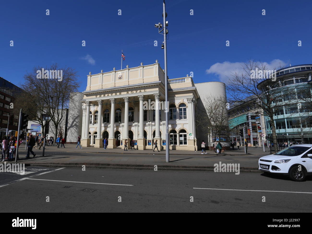 Exterior of Theatre Royal Nottingham UK April 2017 Stock Photo - Alamy
