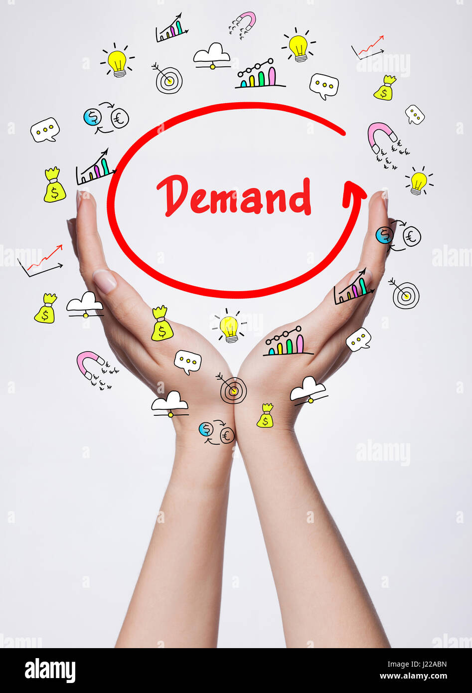Supply and demand chart hi-res stock photography and images - Alamy