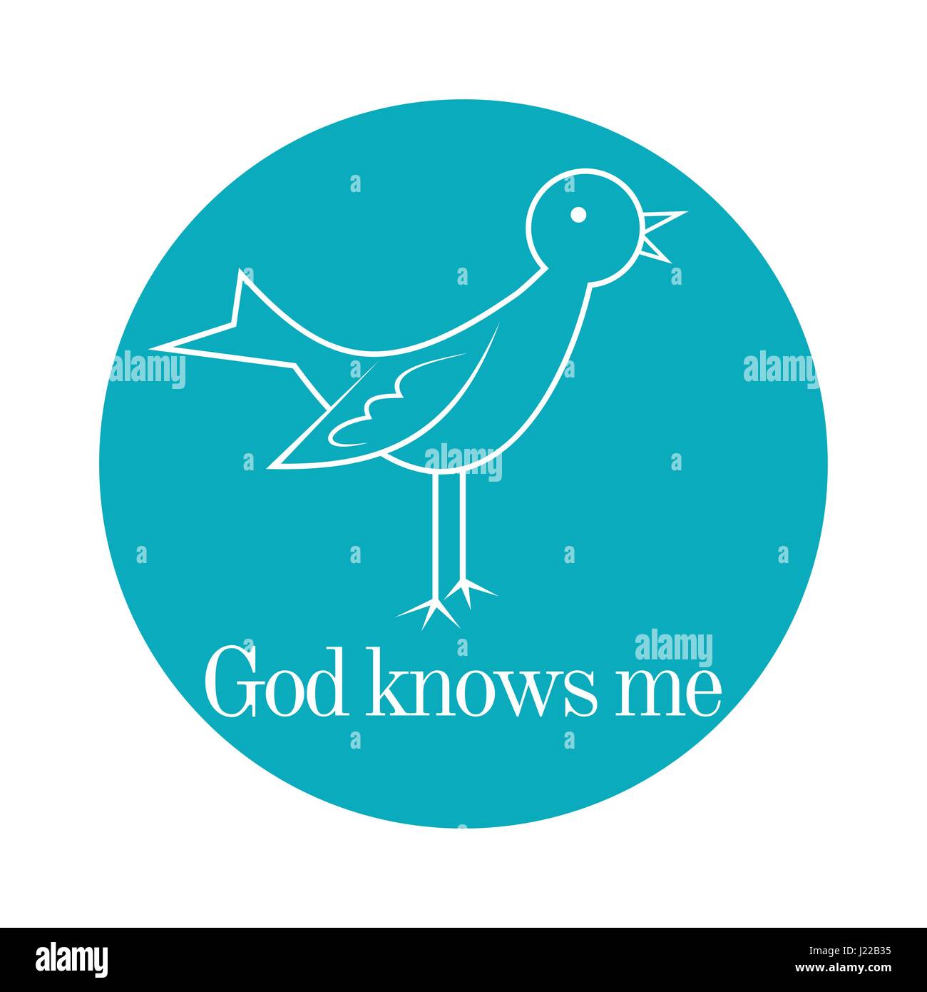 God knows Stock Vector Images - Alamy