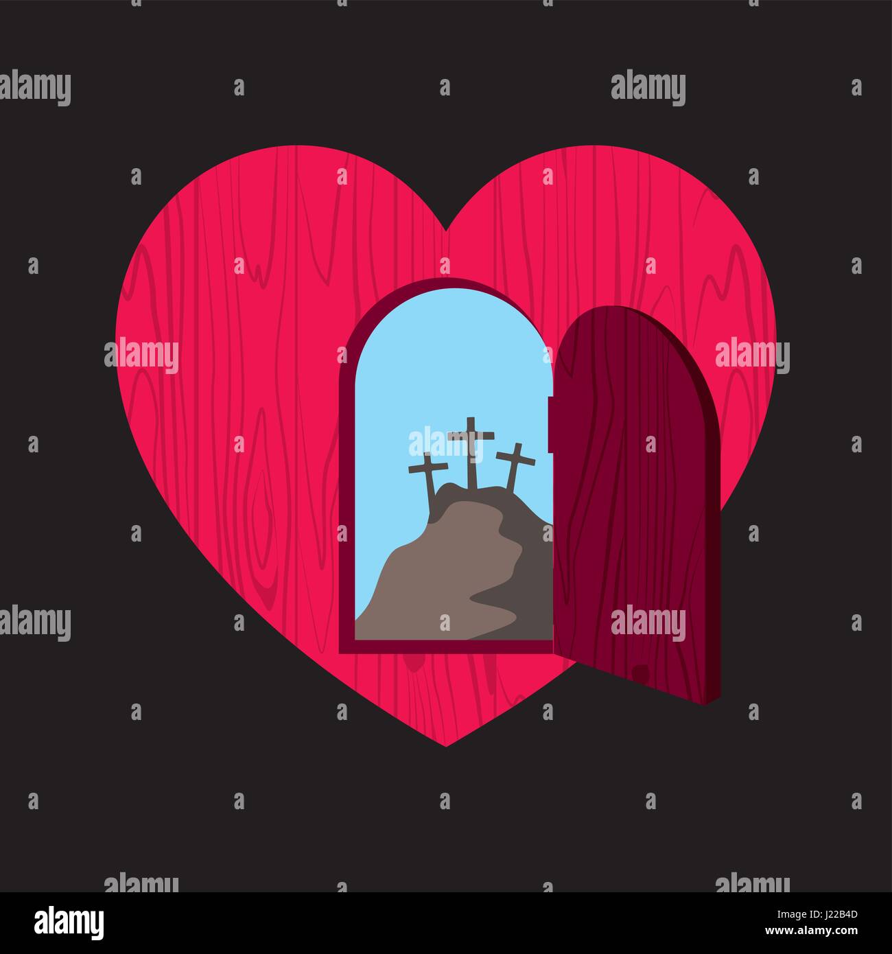 Heart of god hi-res stock photography and images - Alamy