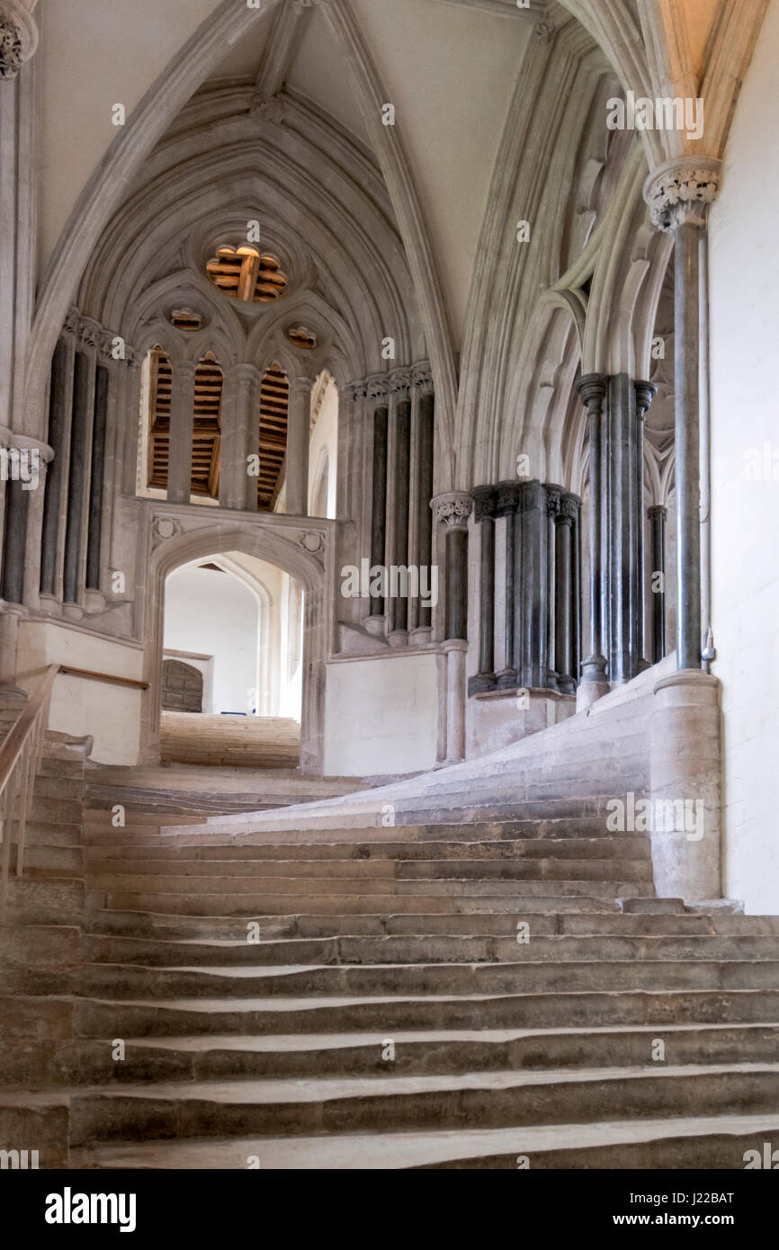 Interior of Wells Cathedral in Somerset Stock Photo - Alamy Interior of Wells Cathedral in Somerset Stock Photo - Alamy