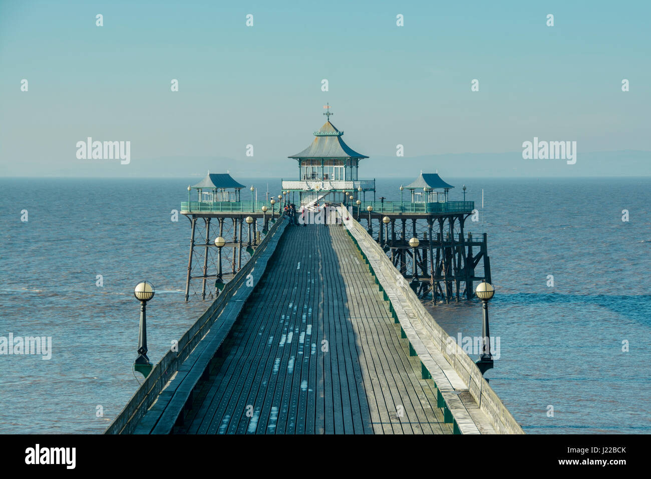 Clevedon pier hi-res stock photography and images - Alamy