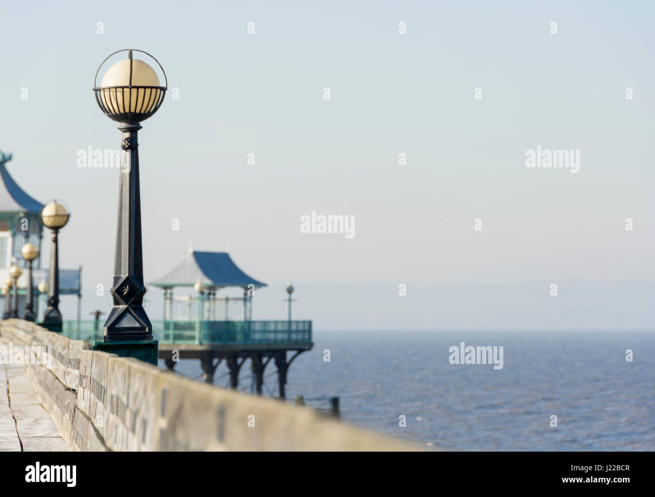 Clevedon Pier, North Somerset, England, UK Stock Photo - Alamy