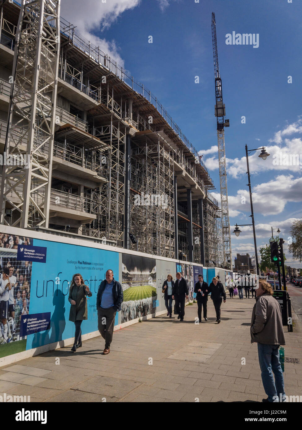 New White Hart Lane Stadium, Tottenham, London Stock Photo - Alamy