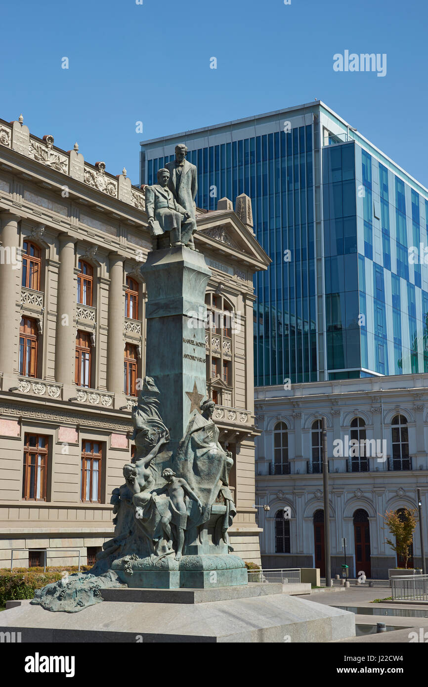 The Palacio de los Tribunales de Justicia de Santiago. Historic ...