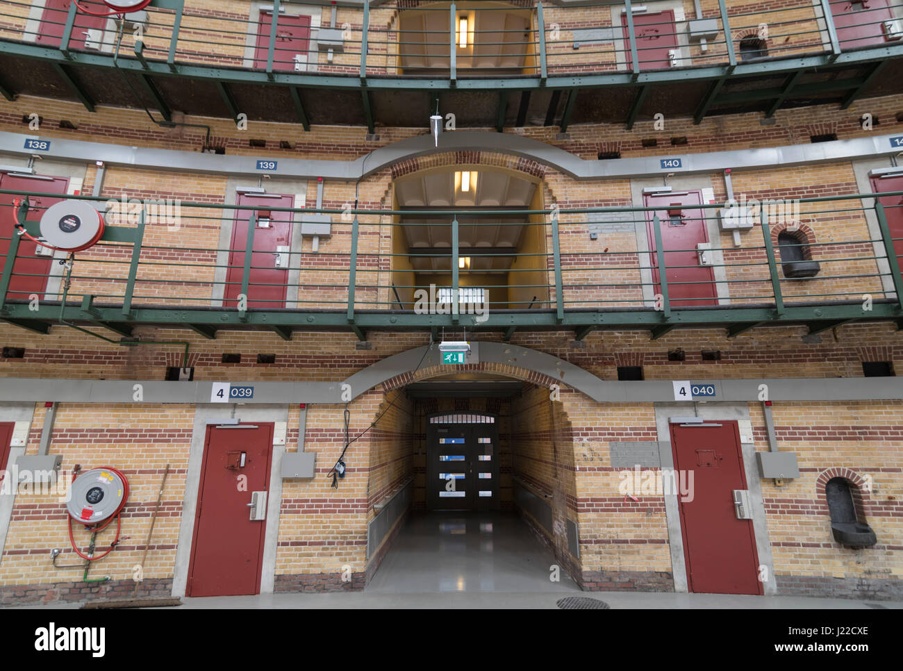 Former 19th century prison, built in 1886 and used until 2015, also a ...