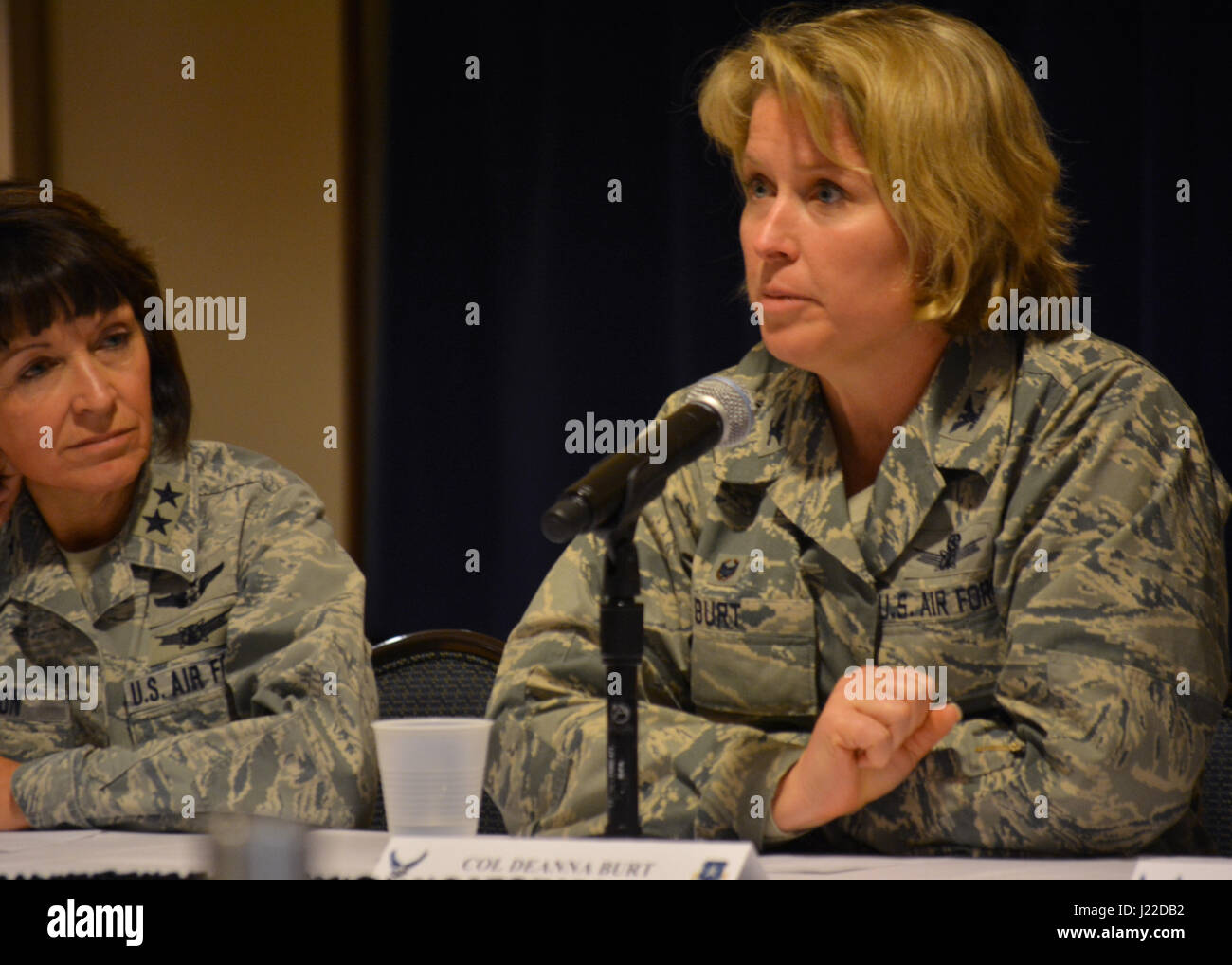 PETERSON AIR FORCE BASE, Colo. -- Col. DeAnna Burt, 50th Space Wing ...