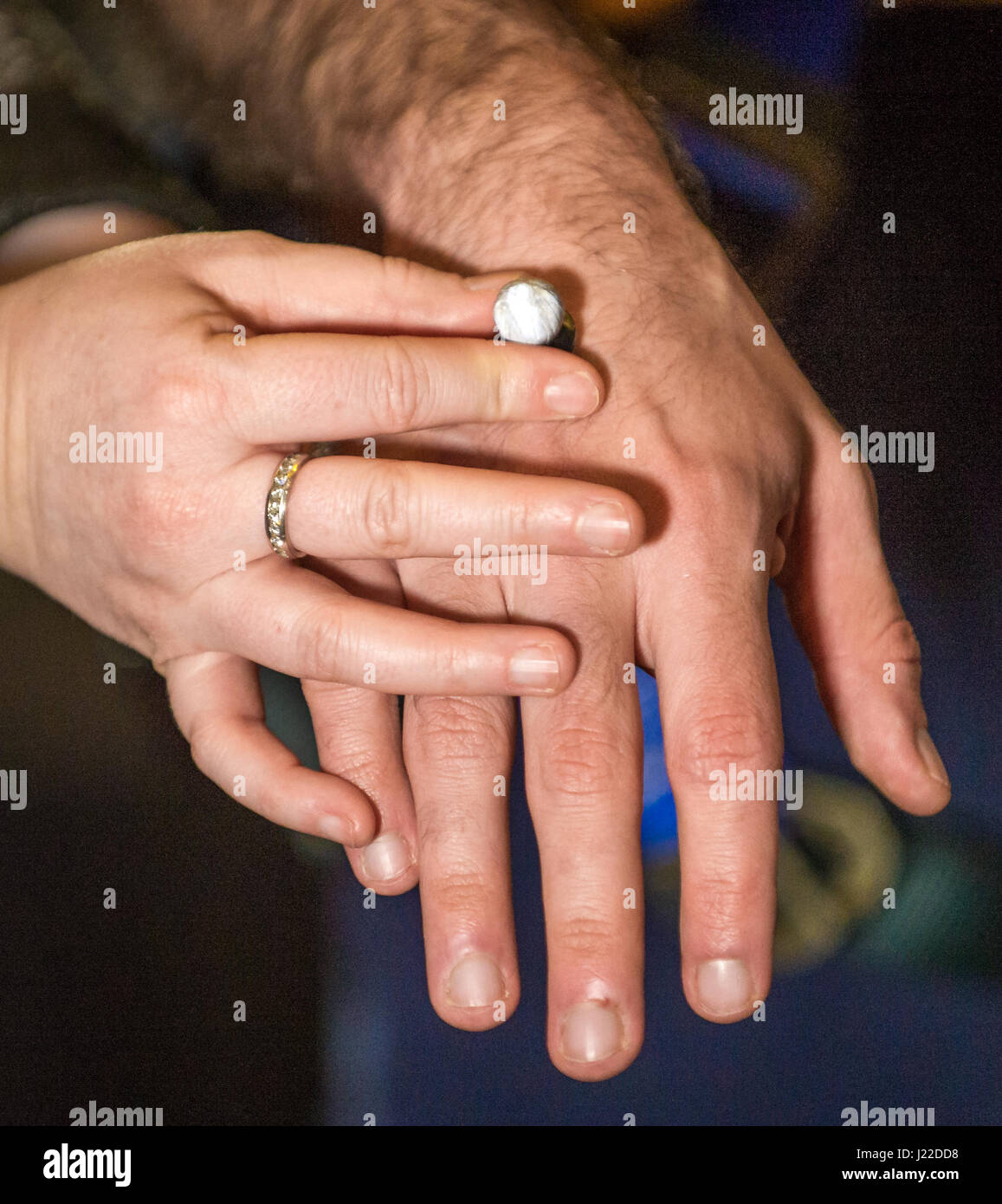 Sarah Kruger, a biomedical engineer, attaches reflective markers to a ...
