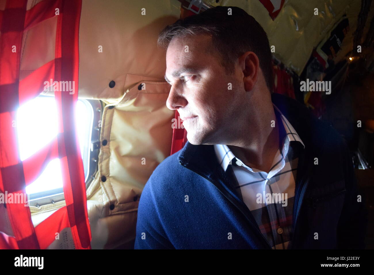 Lane Neal, a member of the Tinker Air Force Base Honorary Commander's ...