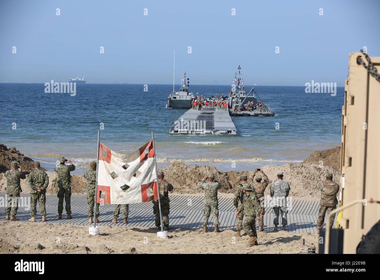 Soldiers from 331 Transportation Company (Causeway), 11th ...