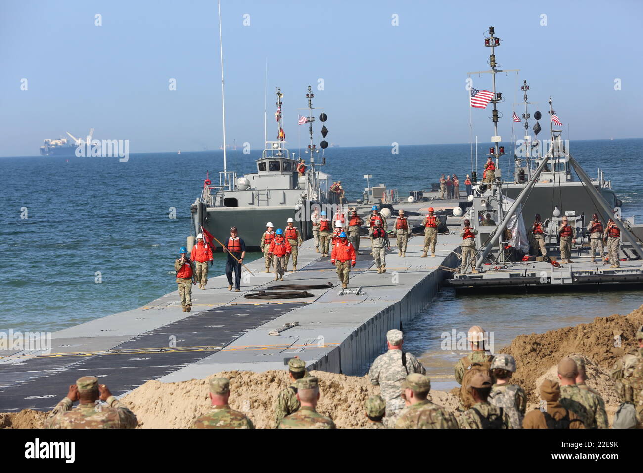 Soldiers from 331 Transportation Company (Causeway), 11th ...