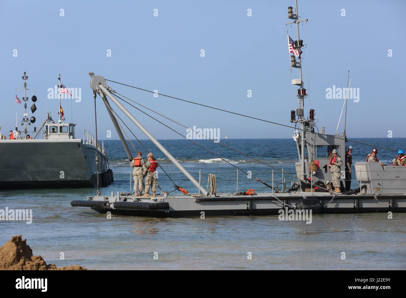 Soldiers from 331 Transportation Company (Causeway), 11th ...
