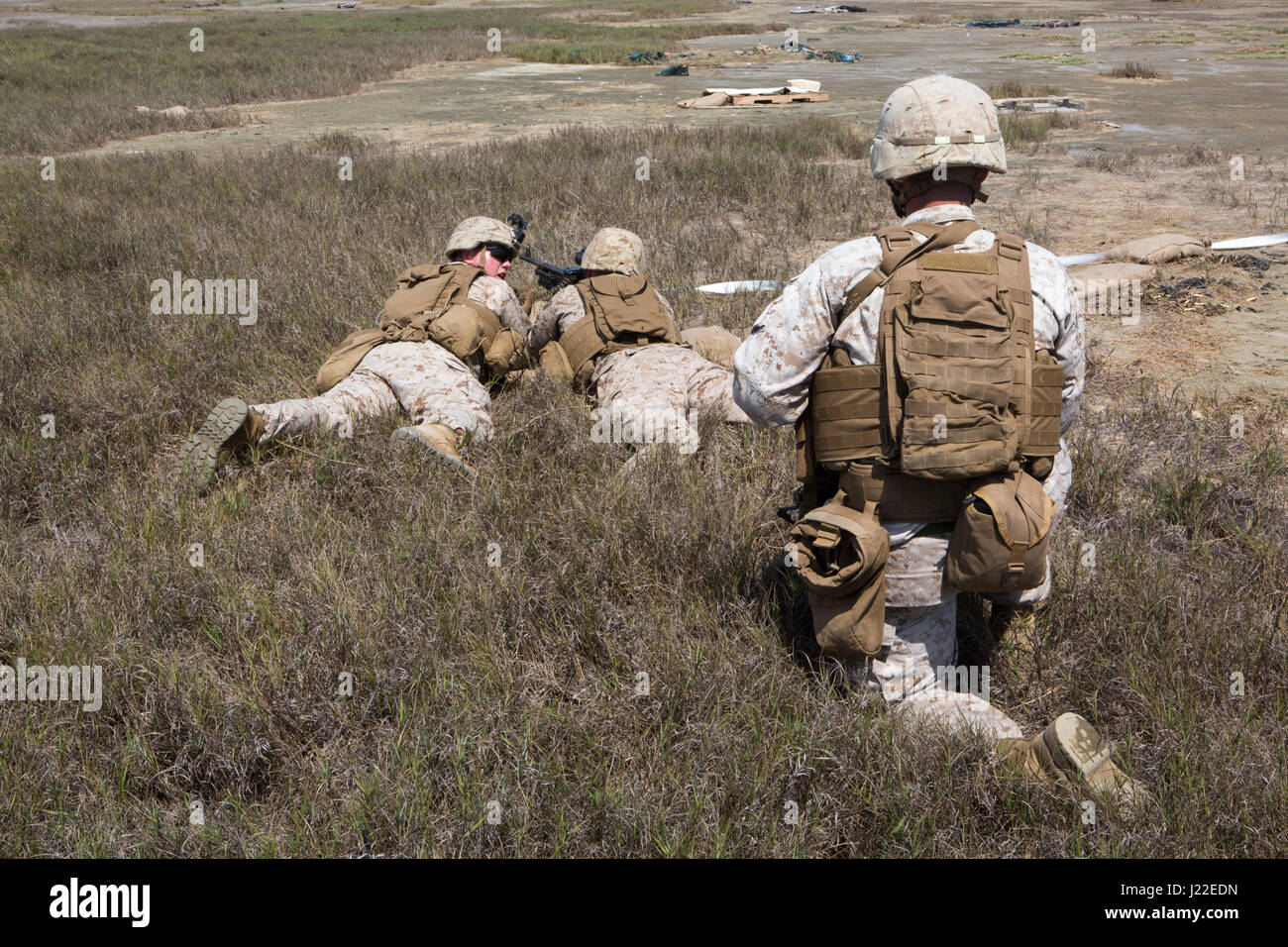 U.S. Marines with 3rd Battalion, 2nd Marine Regiment, 2d Marine ...