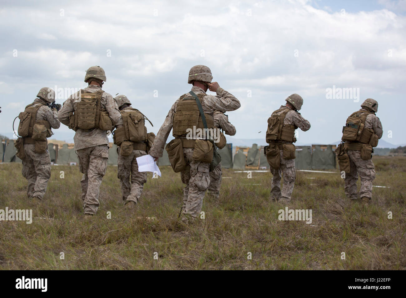 U.S. Marines with 3rd Battalion, 2nd Marine Regiment, 2d Marine ...