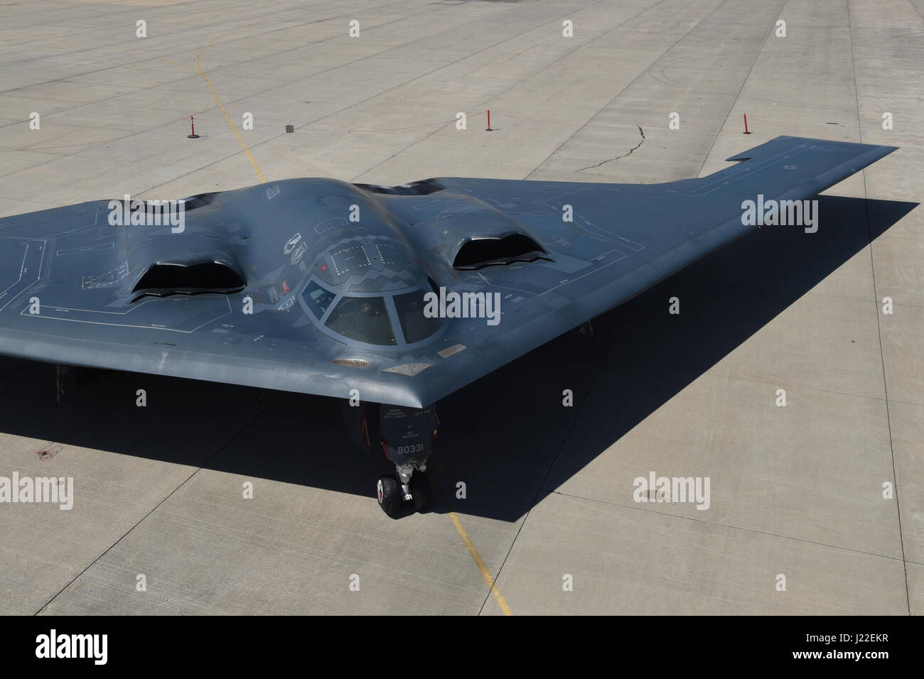 B-2A, serial #88-0331, 'Spirit of South Carolina' of the 509th Bomb ...