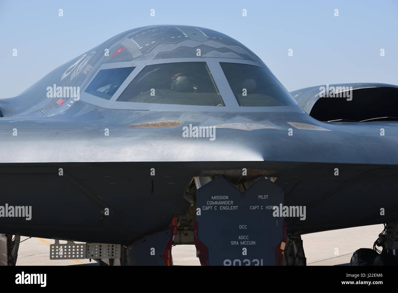 B-2A, serial #88-0331, 'Spirit of South Carolina' of the 509th Bomb ...